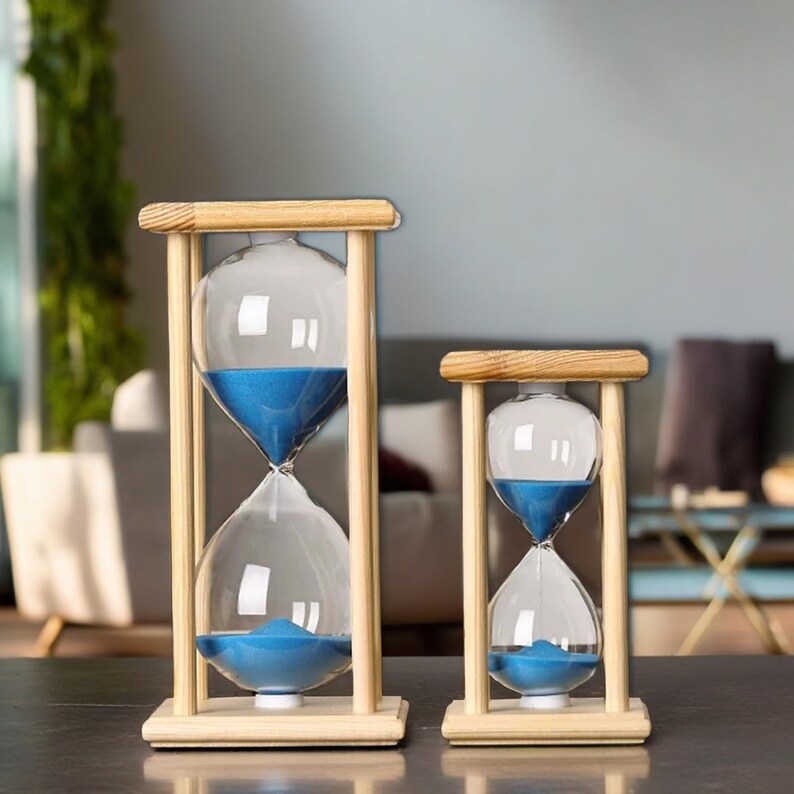 Personalized Water Drop Hourglass, 30/60-minute Hourglass, Custom ...