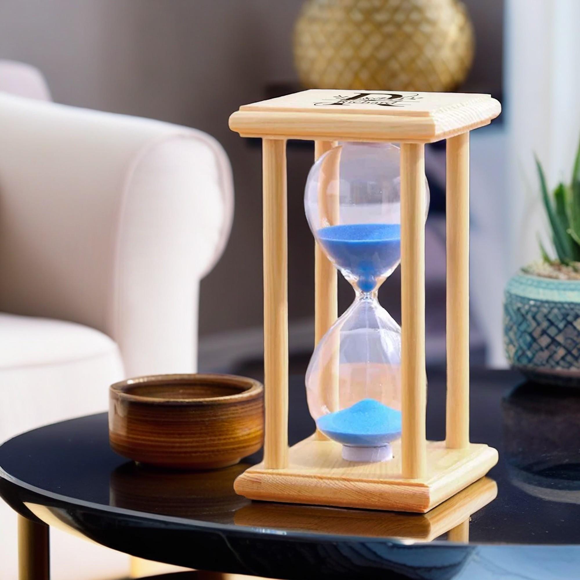 Personalized Water Drop Hourglass, 30/60-minute Hourglass, Custom ...