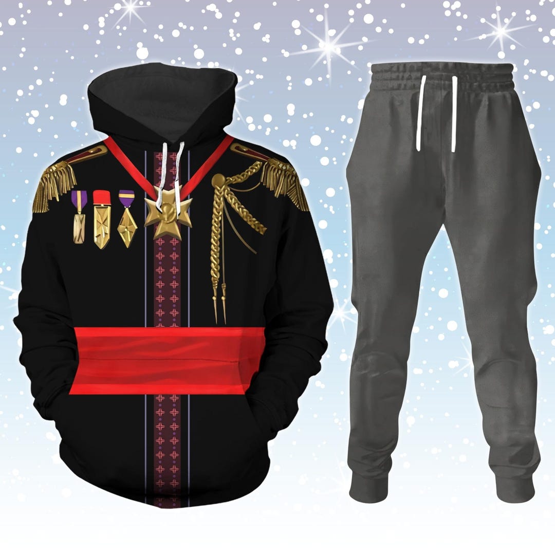 Frozen King Agnarr Costume Hoodie, Frozen King Cosplay 3D Hoodie ...