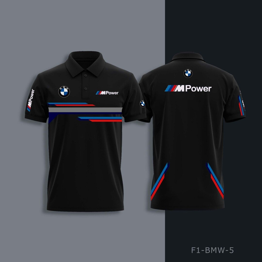 Bmw Polo Shirt, Racing Car Polo Shirt, Gifts for Husband Polo, Bmw ...