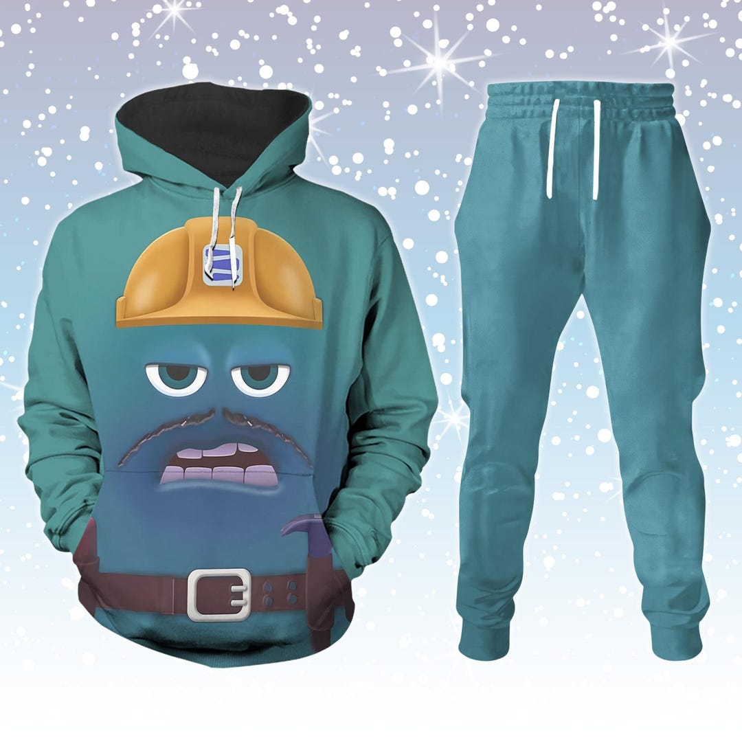 Inside Out Fritz Cosplay Hoodie, Fritz Costume Hoodie, Inside Out ...