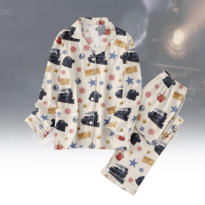 Polar Express Pajamas - Etsy
