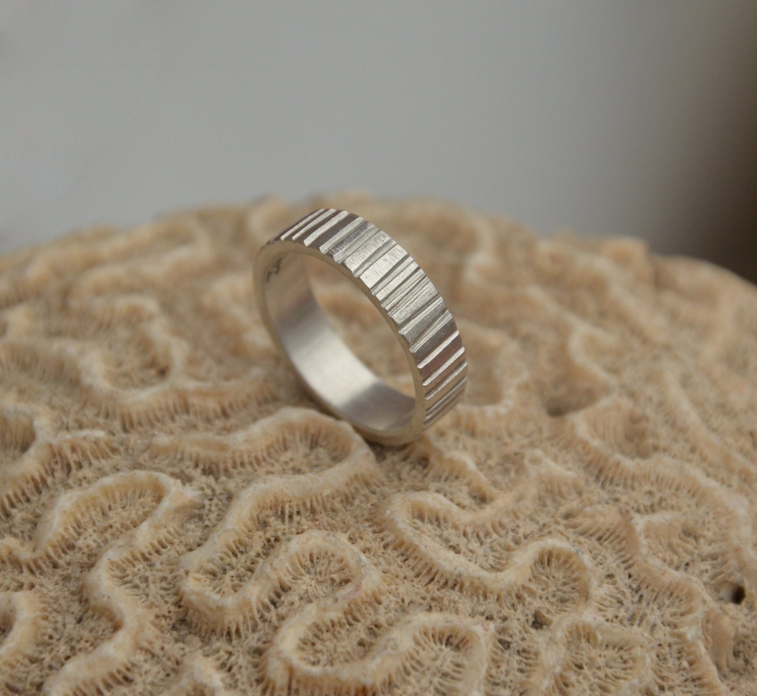 Male Ring, Sprocket Changing Gears Sterling Silver Commitment, Wedding ...