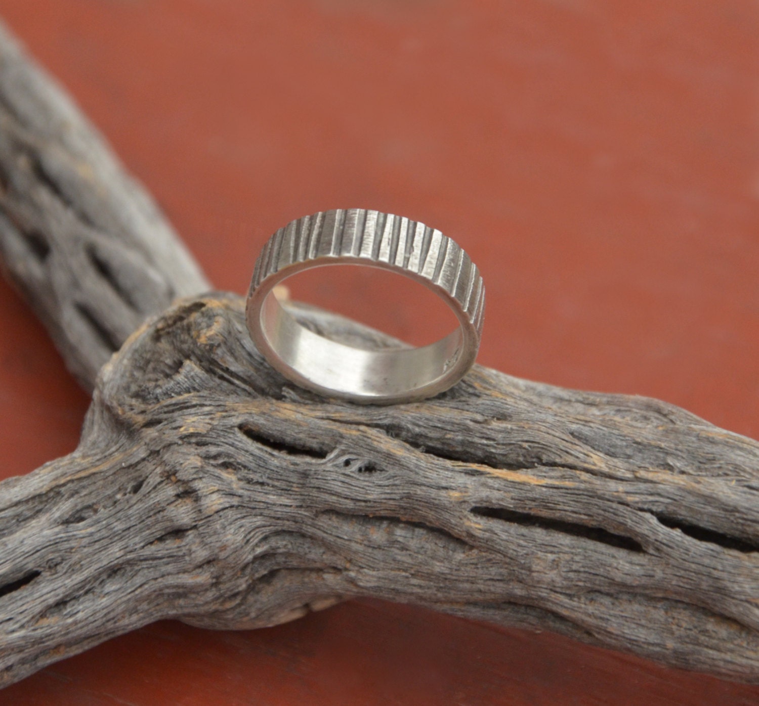 Male Ring, Sprocket Changing Gears Sterling Silver Commitment, Wedding ...