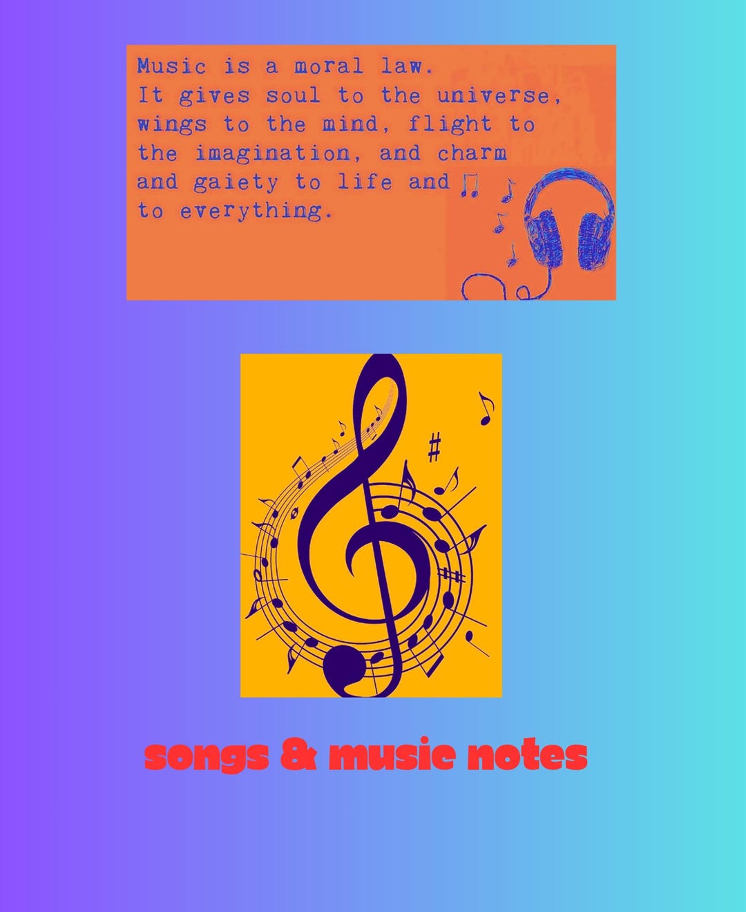 Songs & Music Notes - Etsy