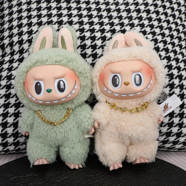Labubu Plush Key Chains - Etsy