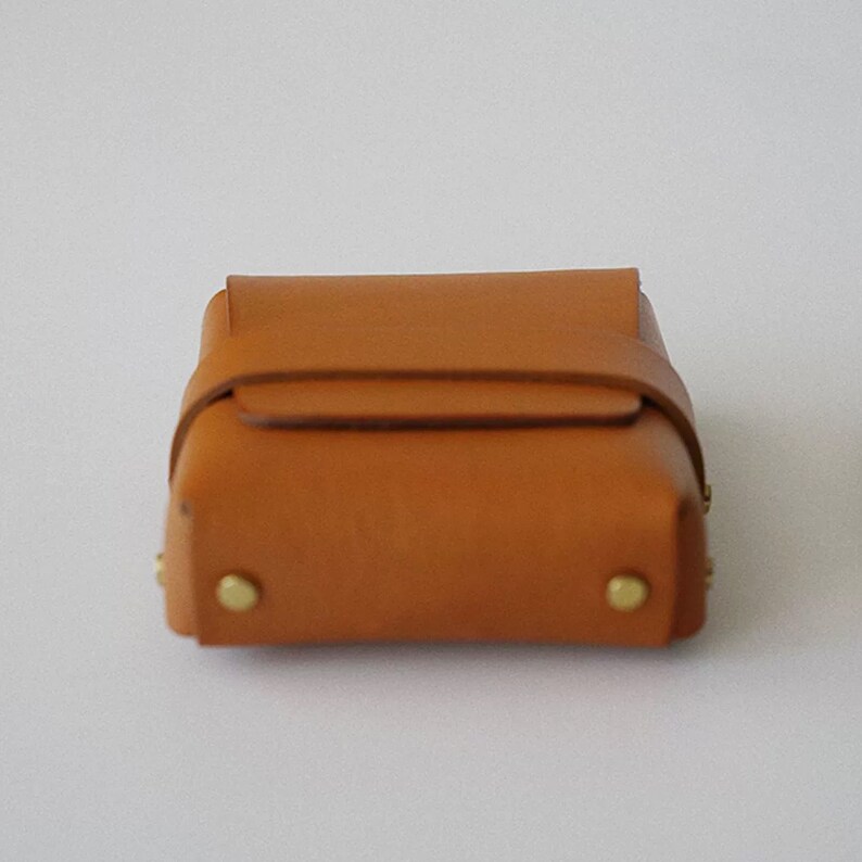 Personalized Makeup Bag, Mini Storage Bag, Coin Purse, Vintage, Leather ...
