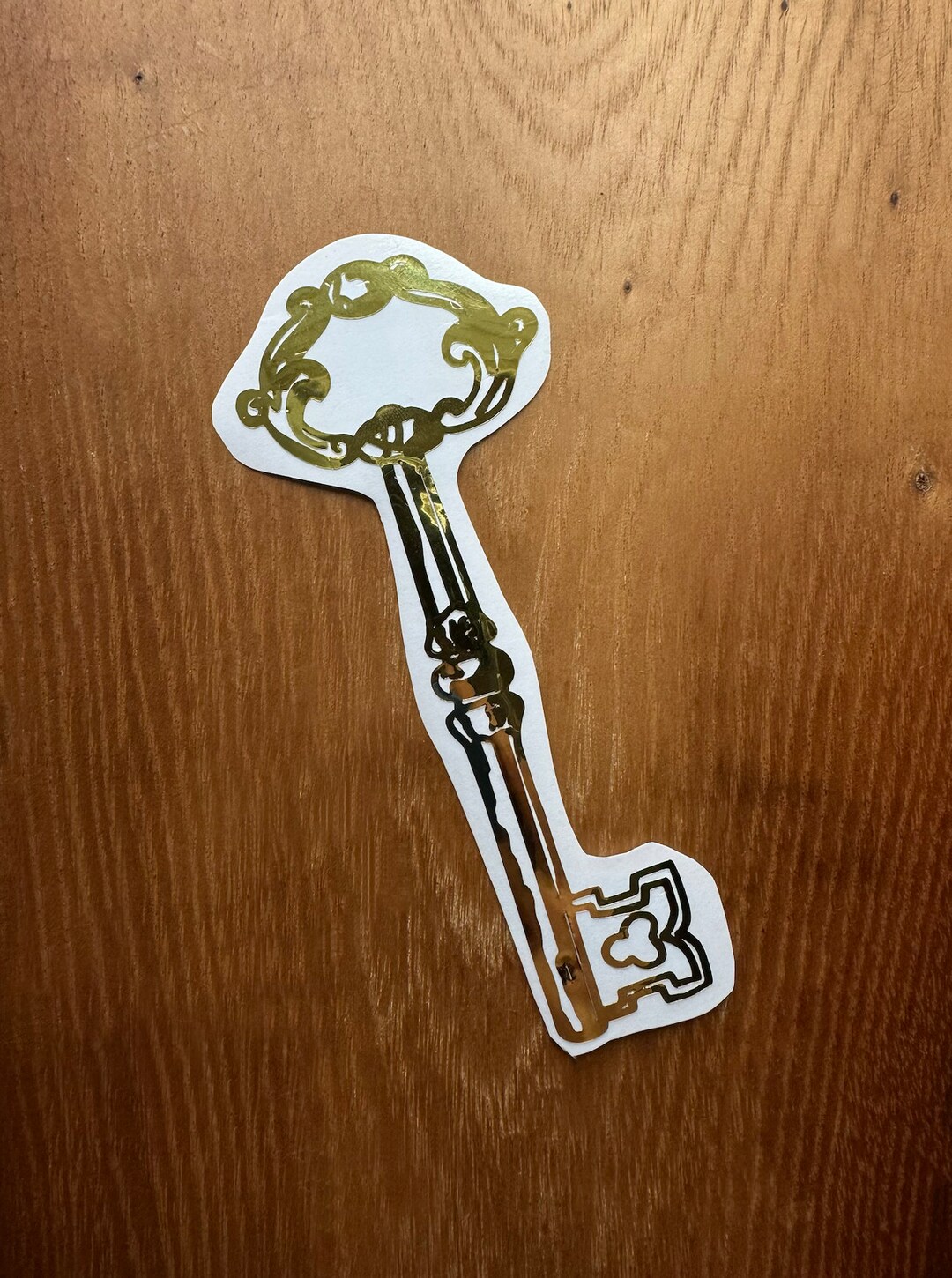 Skeleton Key Vinyl Sticker | CUSTOM Colors Available - Etsy