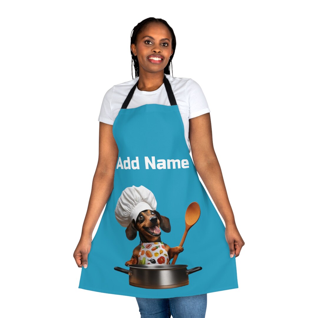 Dachshund Apron Dog Apron Dog Mom Gift Dog Lover Dachshund Lover ...