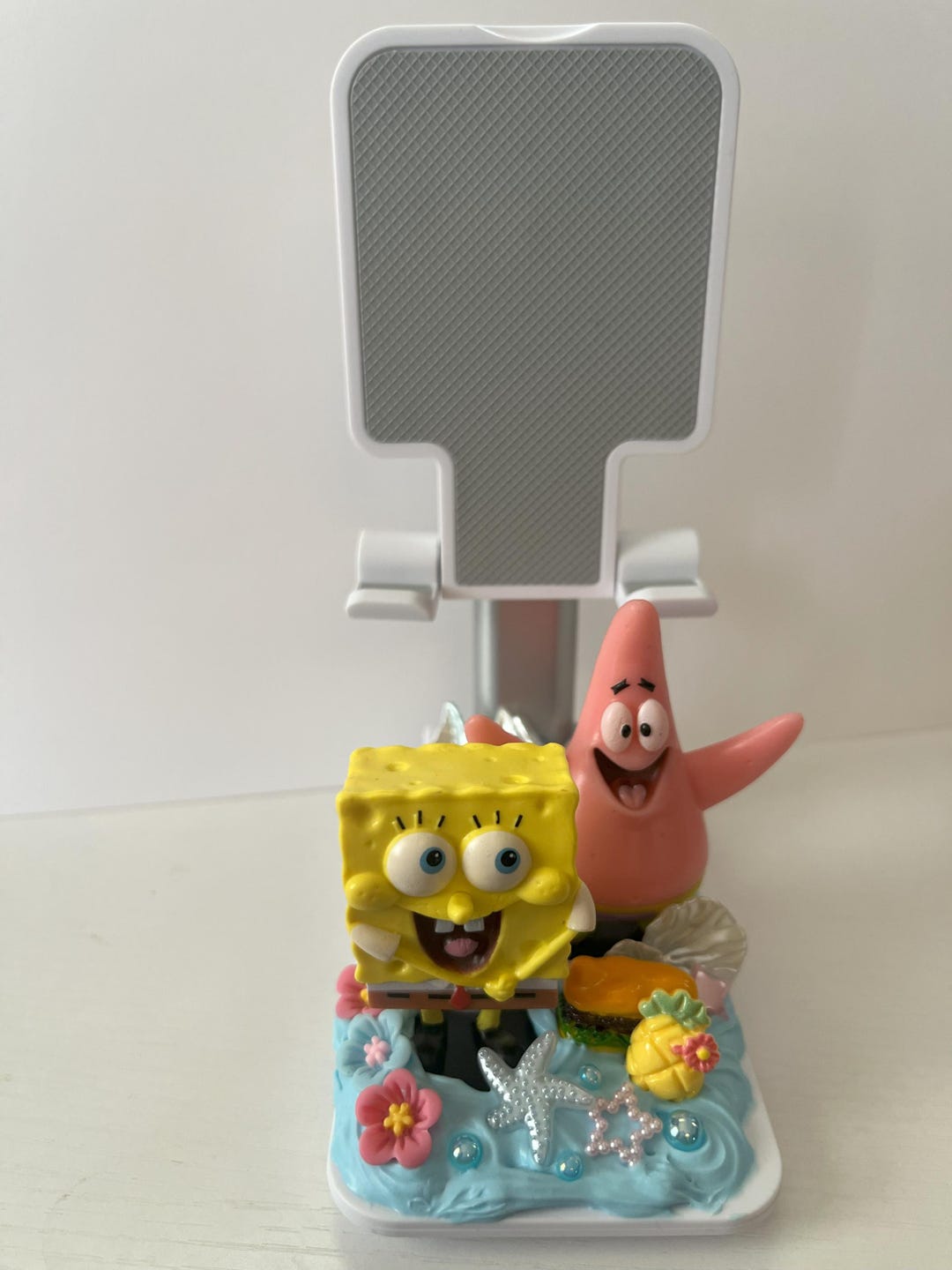 Spongebob & Patrick Phone Stand, Kawaii Handmade Tablet Holder - Etsy