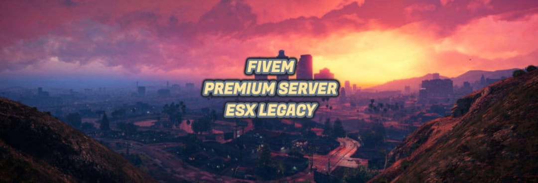 Buy Fivem Full ESX Legacy Server Fivem Server Grand Theft Auto 5 GTARP ...