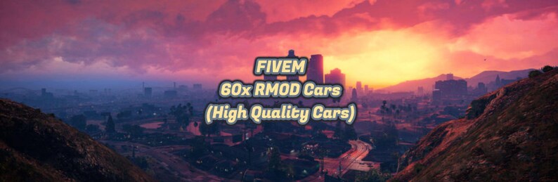 Fivem 60x RMOD Car Vehicle Pack Fivem Optimized GTA 5 GTARP Vehicles ...