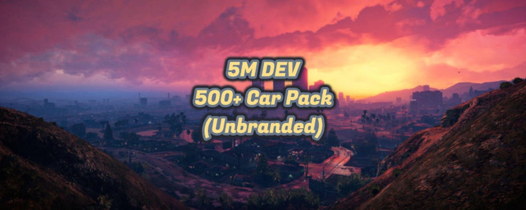 Fivem 500 Unbranded Car Vehicle Pack Fivem Optimized GTA 5 Lore ...