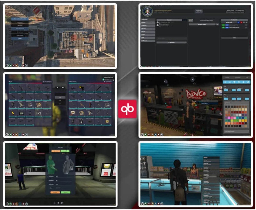 Fivem Premium Qbcore Server Fivem Server Grand Theft Auto 5 GTARP ...