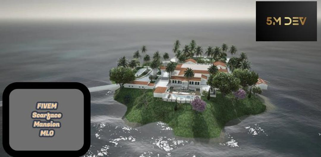 Fivem Scarface Mansion MLO Fivem Mansion Grand Theft Auto 5 Fivem MLO ...