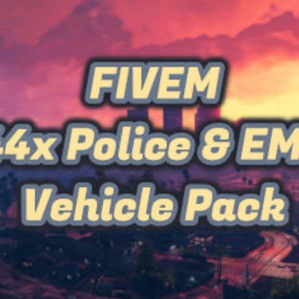 Ems Vehicles Fivem - Etsy