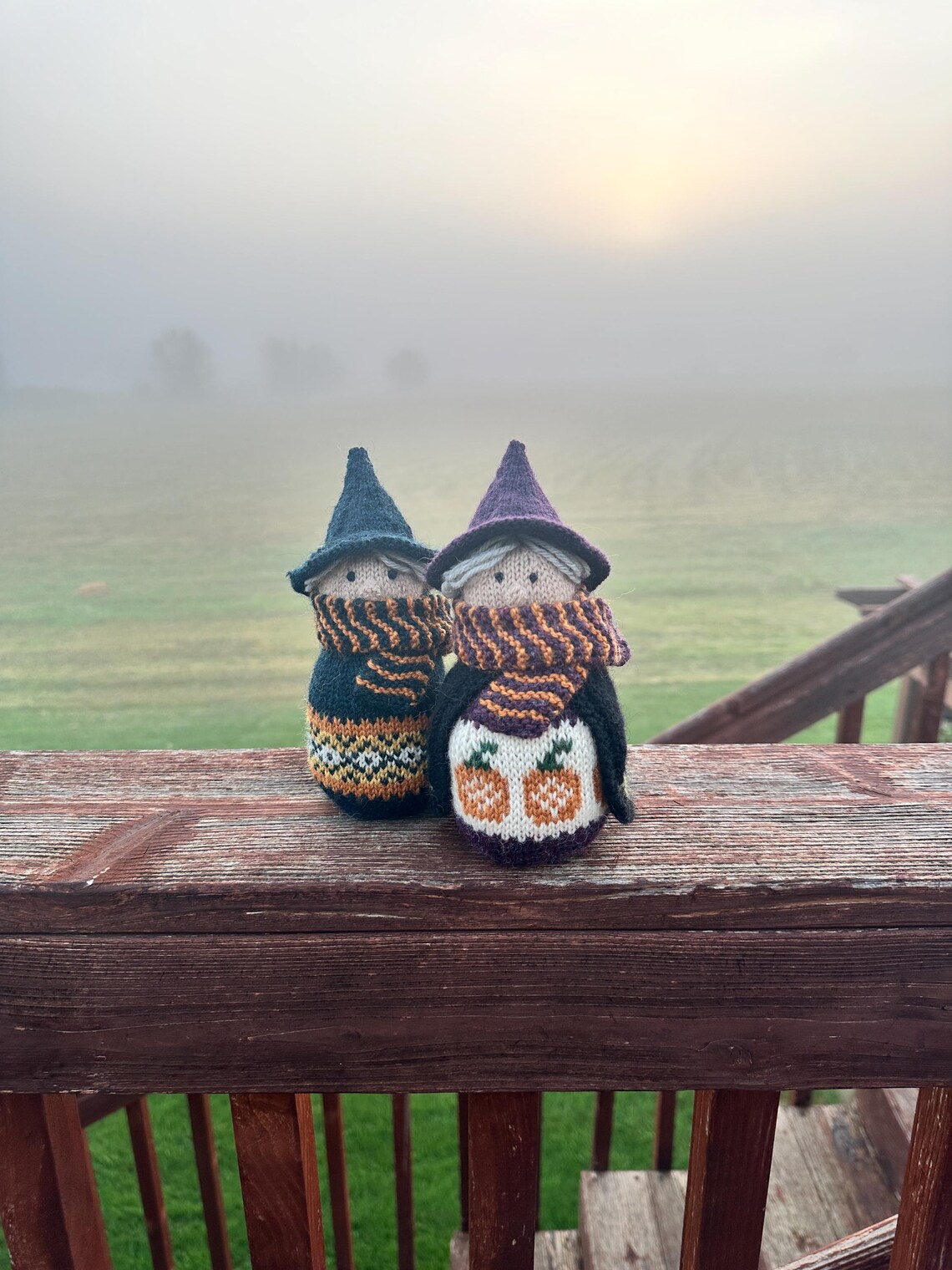 PDF Knitting Pattern: Colorwork Halloween Witch - Etsy UK