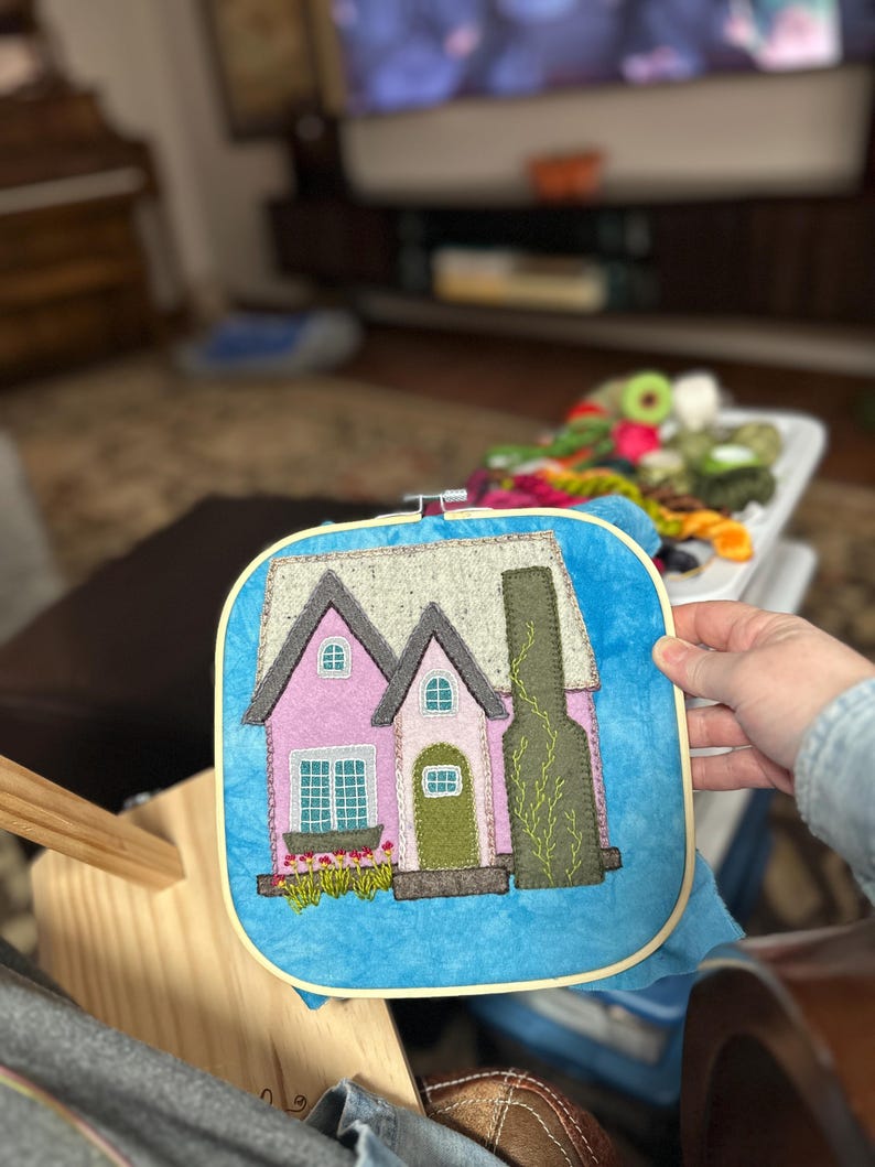 The Historic Village - Tiny Tudor Wool Applique Block of the Month PDF ...