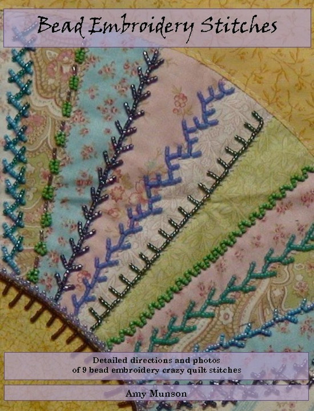 PDF Pattern - 9 Bead Embroidery Stitches - Etsy