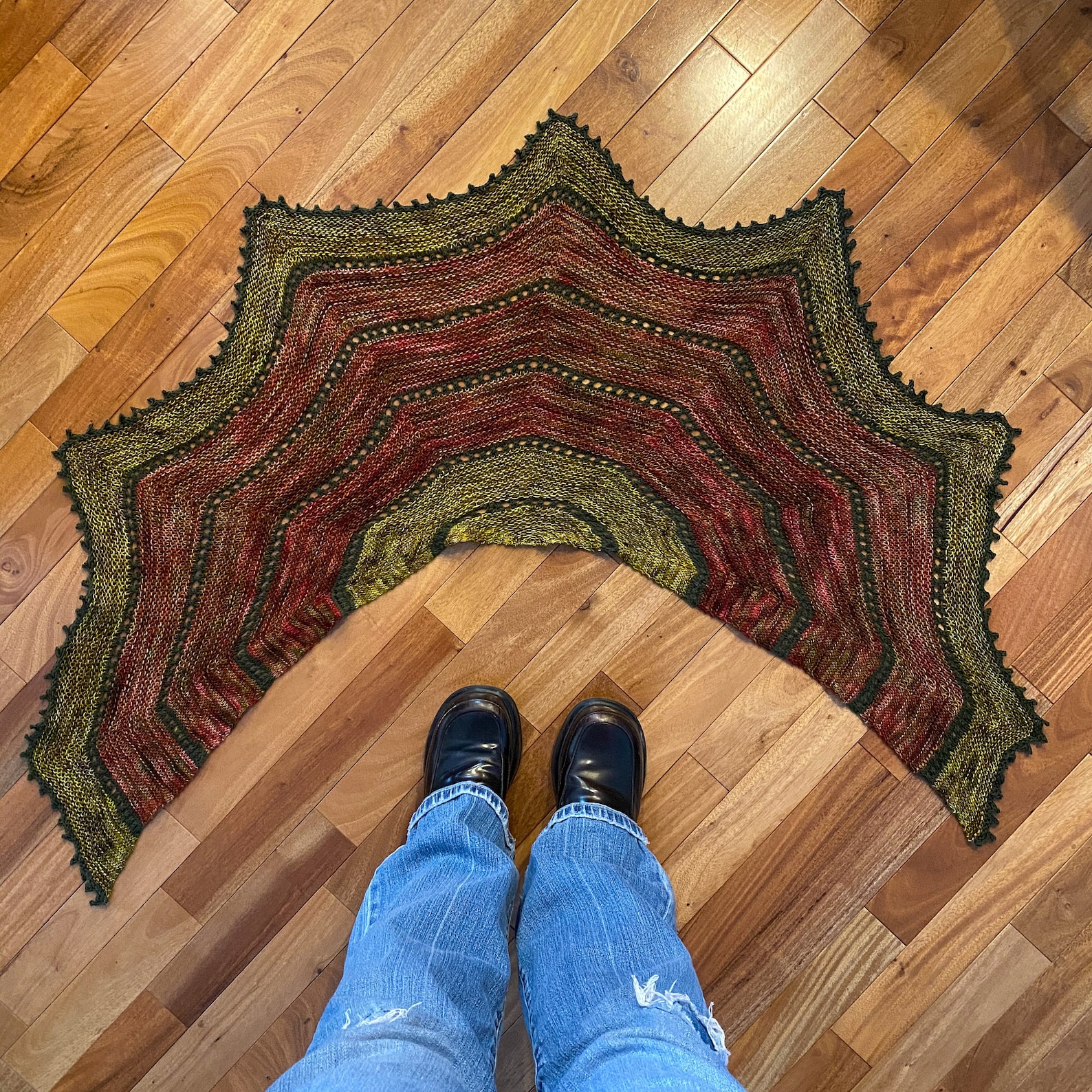 Artisan Shawl - Knitting Pattern Pdf. - Etsy