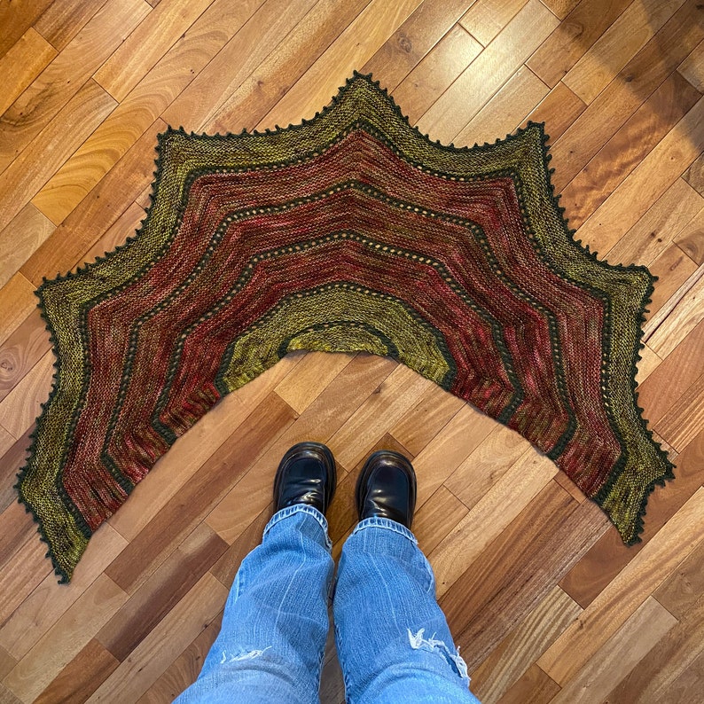 Artisan Shawl - Knitting Pattern Pdf. - Etsy