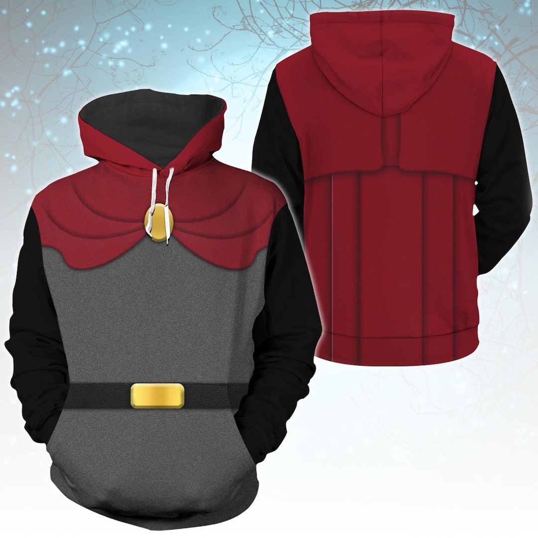 Prince Philip Costume Hoodie and Joggers, Sleeping Beauty Disney Prince ...