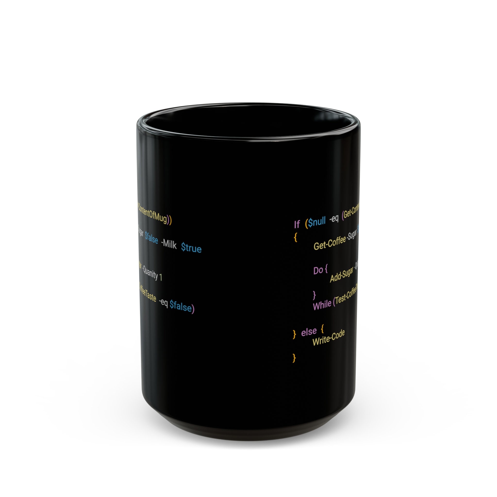 Programmer Mug Coffee With Milk Powershell Mug Coding Coffe Mug Sysadmin Mug Programmer T