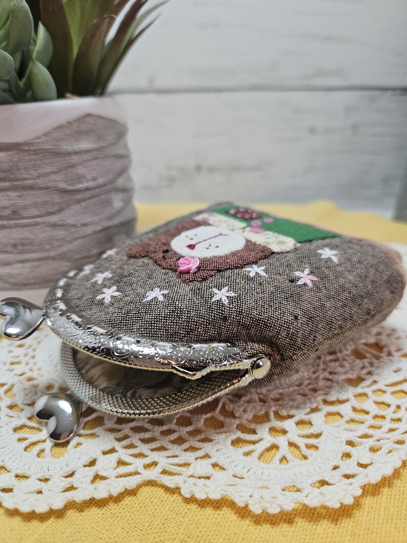 Coin Purse,patchwork Quilted Purse, Handmade Purse, Hand Sewn Bags - Etsy