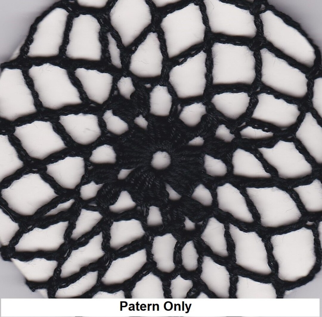 Crochet Hair Bun Cover Pattern - Etsy