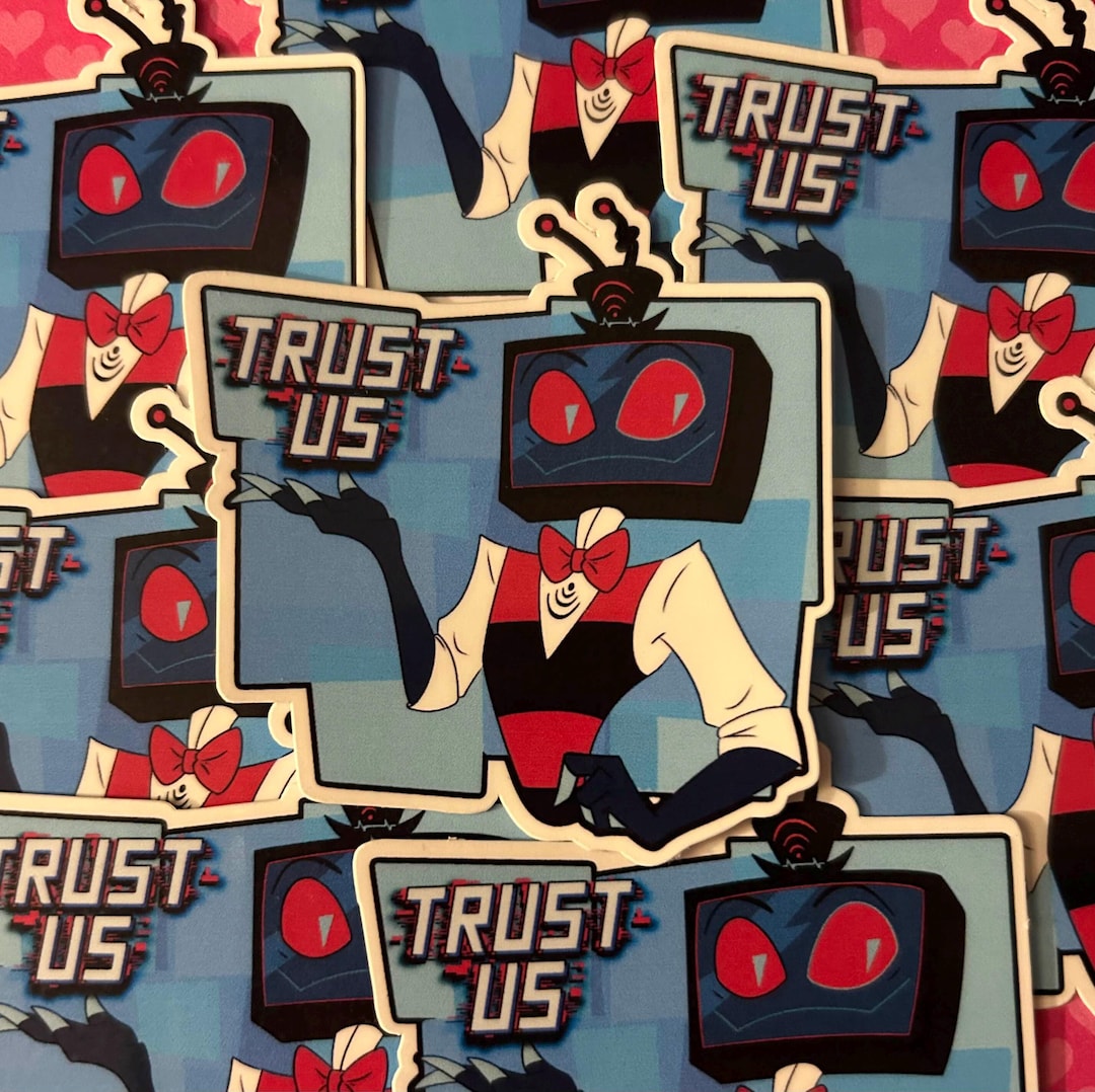 Smiling Vox Sticker - Etsy