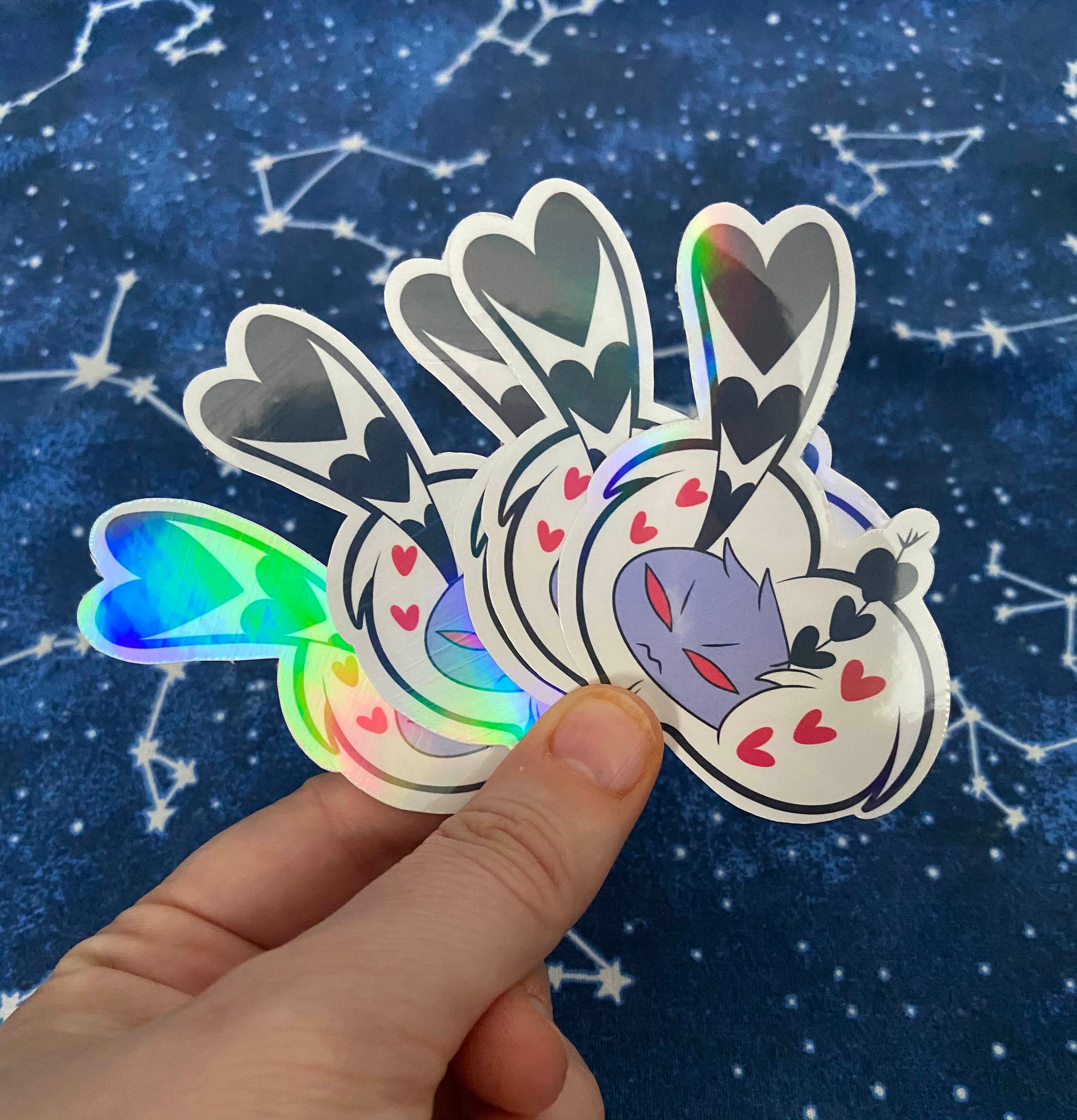 Big Angry Floof Sticker - Etsy
