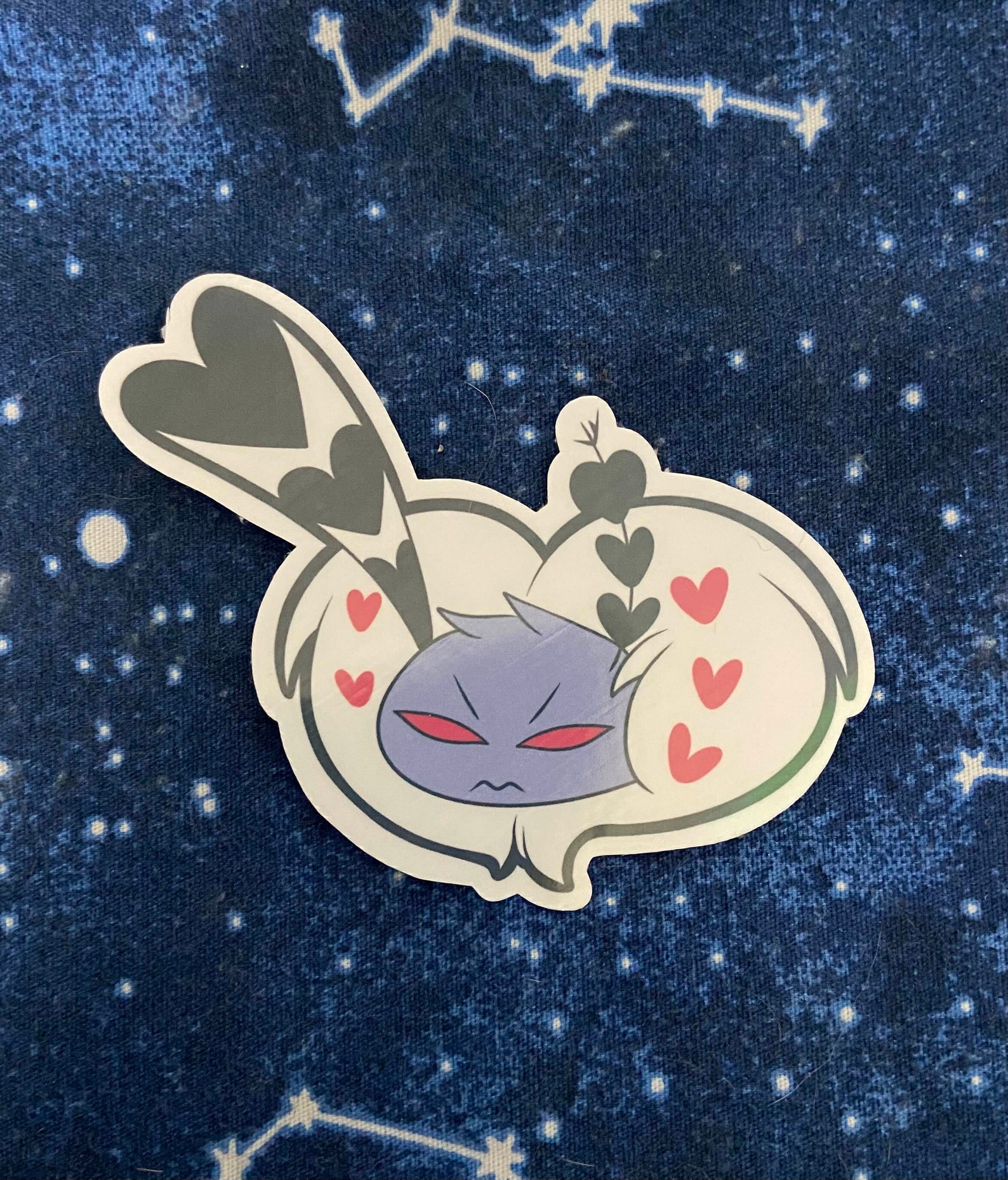 Big Angry Floof Sticker - Etsy