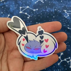 Big Angry Floof Sticker - Etsy
