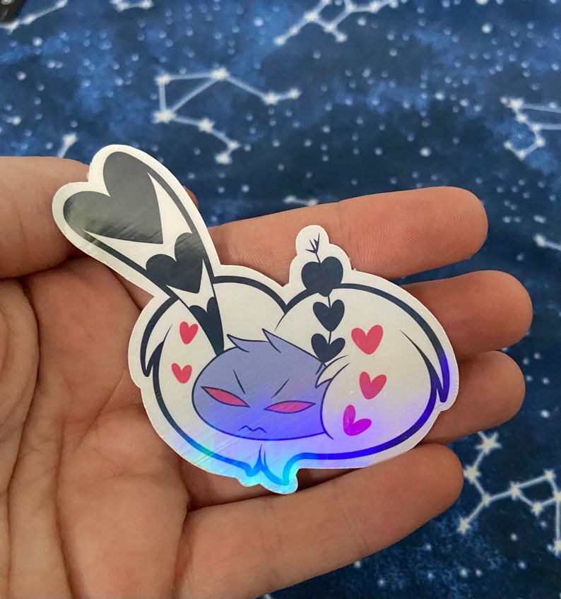 Big Angry Floof Sticker - Etsy