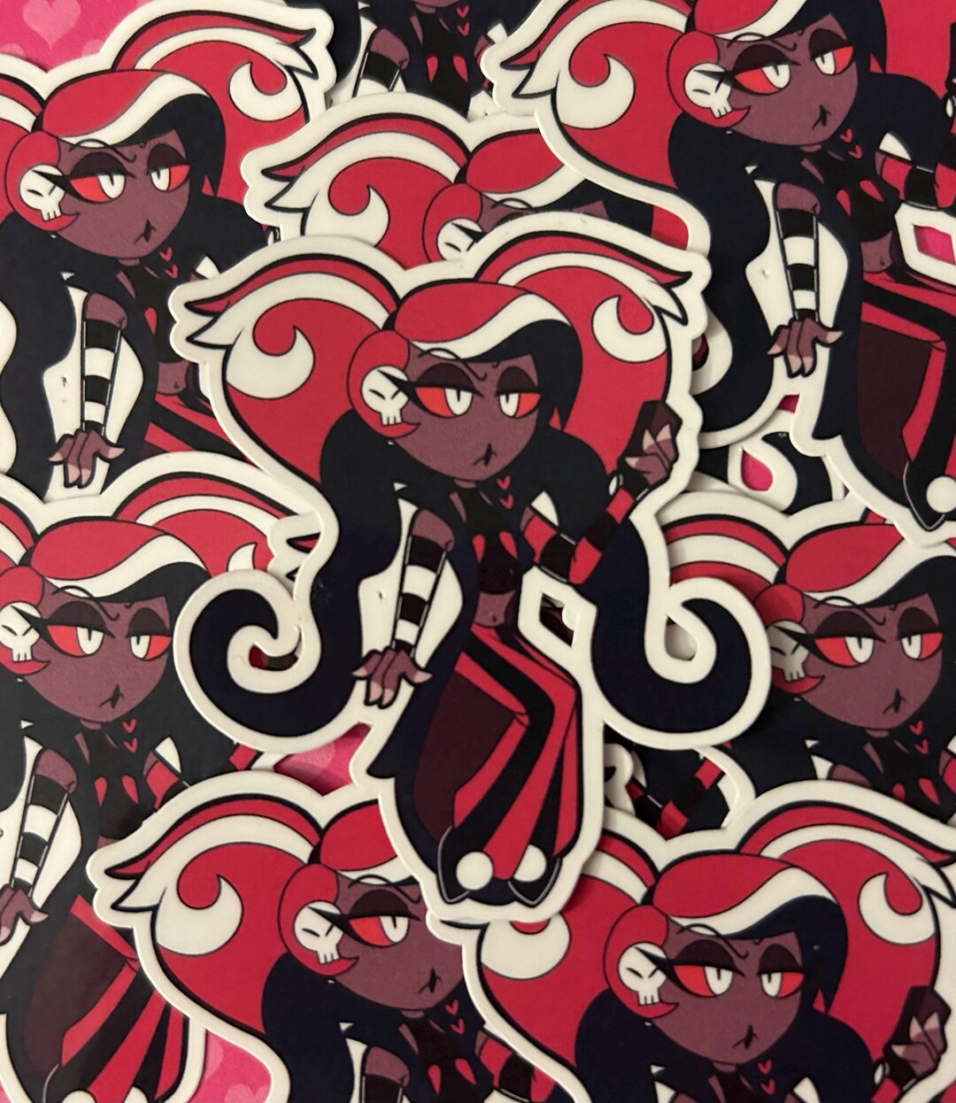 Sitting Velvette Sticker - Etsy