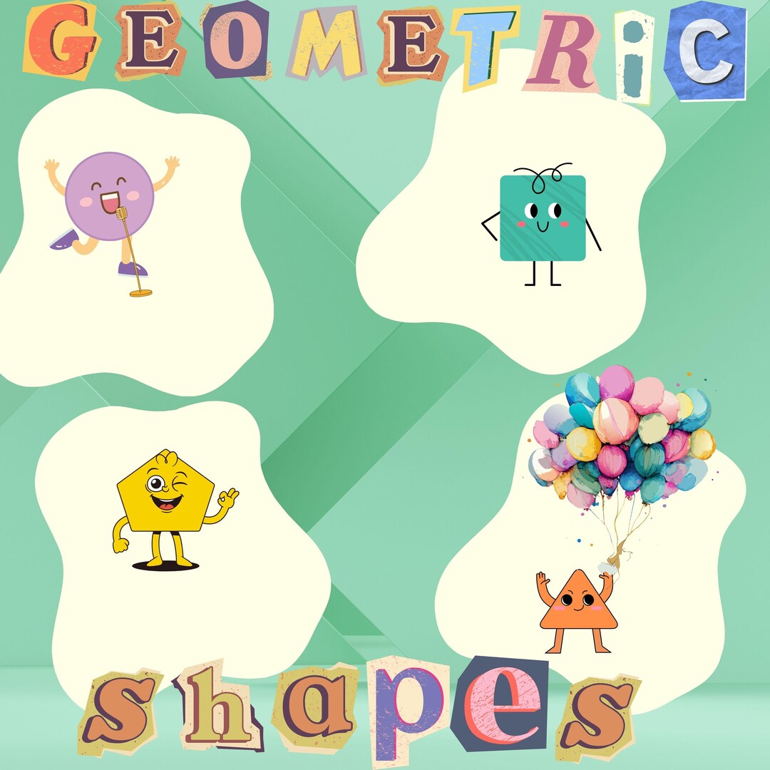 Preschool Geometric Shapes Worksheets, Shapes Worksheet,kindergarten ...