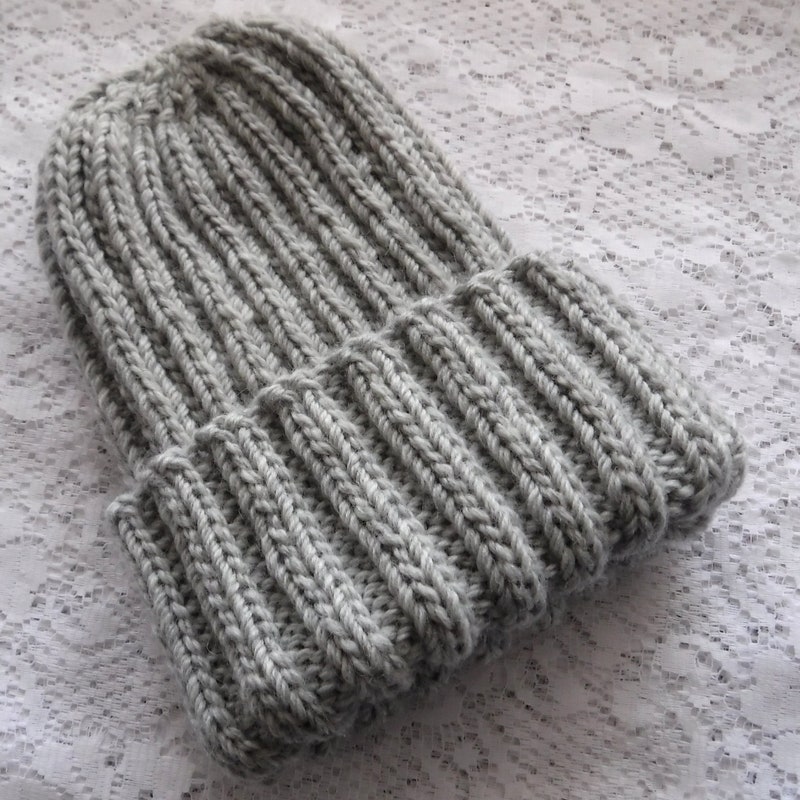 Gray Wool Hat - Etsy