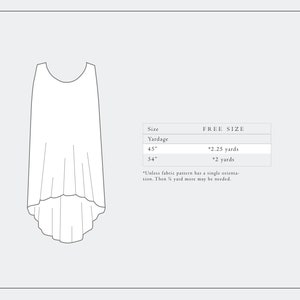 Willow Top Printable PDF Sewing Pattern, Casual, Flowy, Maternity ...
