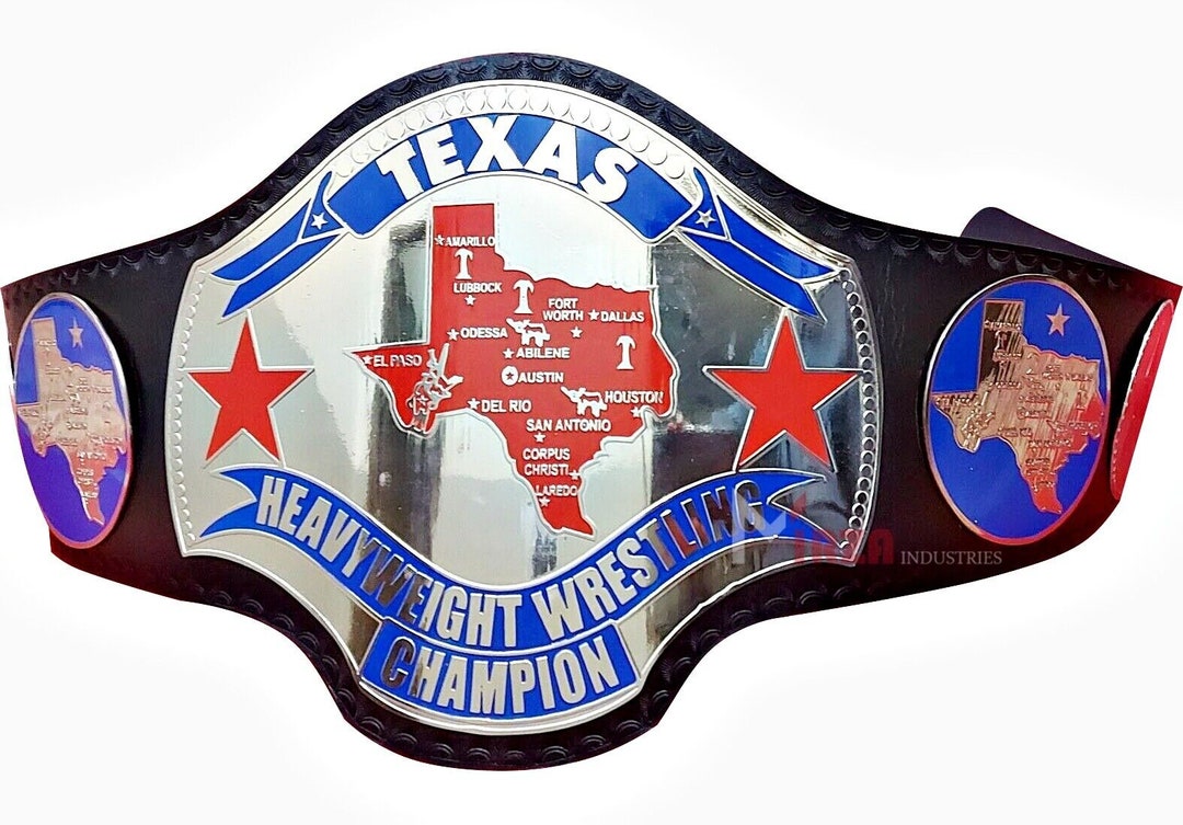 Texas Heavyweight Championship Wrestling Replica Title Belt for Him ...