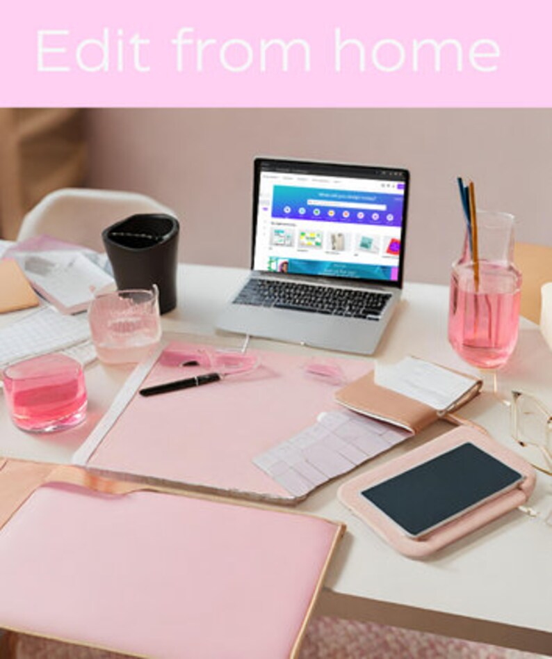 Elegant A5 Menu Template Instant Download for Canva Editing - Etsy