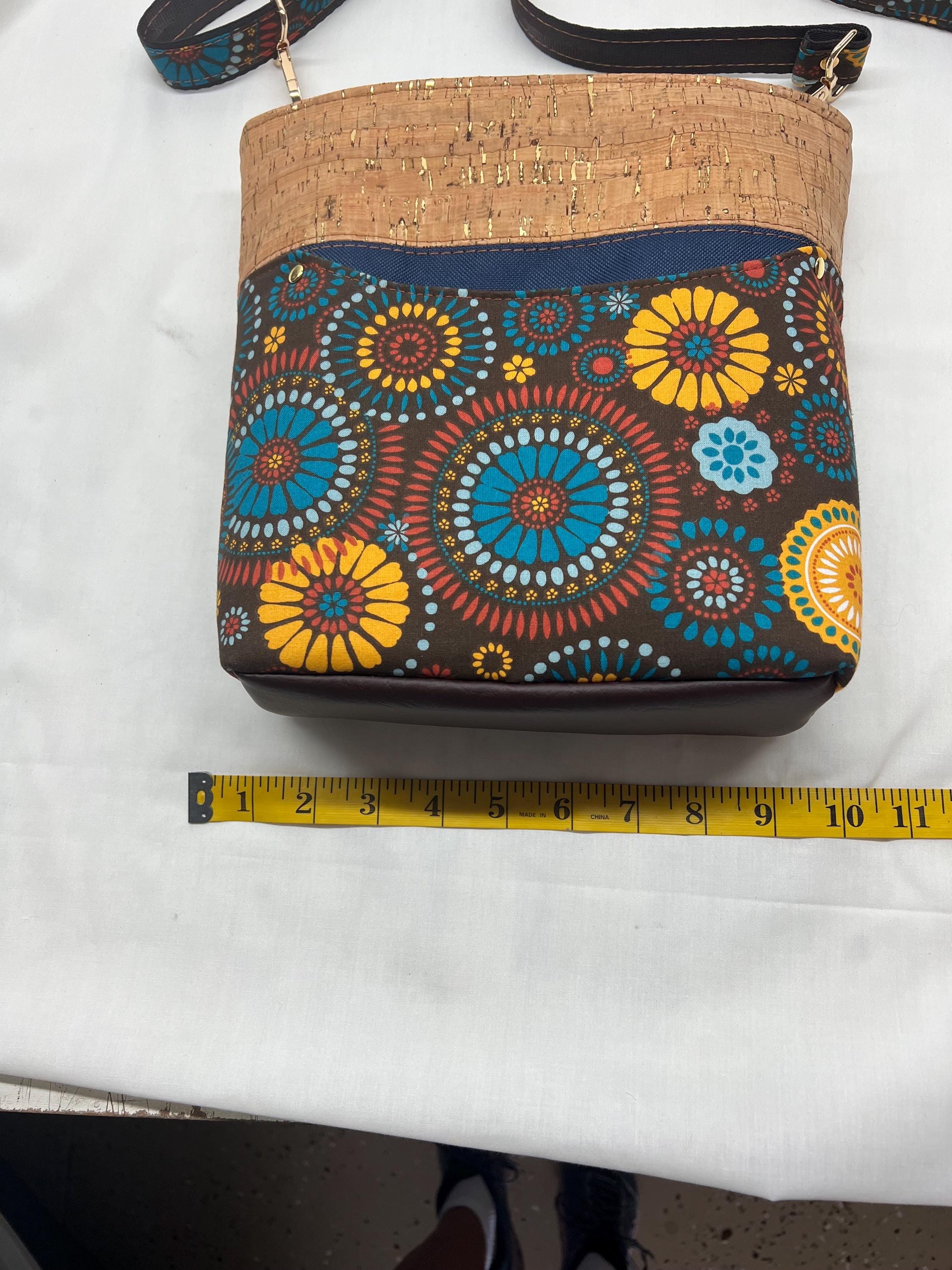 Crossbody Bag in a Modern Print - Etsy