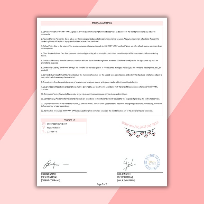 Professional Quotation Template, Easy-to-edit Business Finance Tool ...