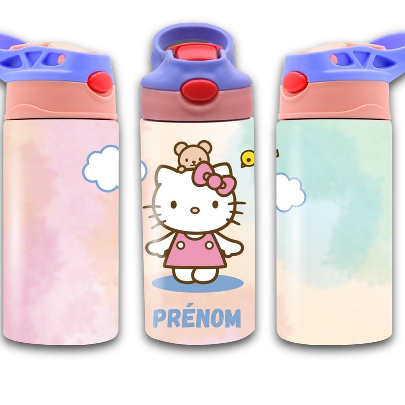 Kitty Hello Bottle - Etsy