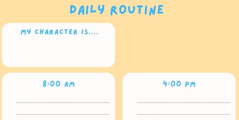 DAILY ACTIVITIES - Etsy
