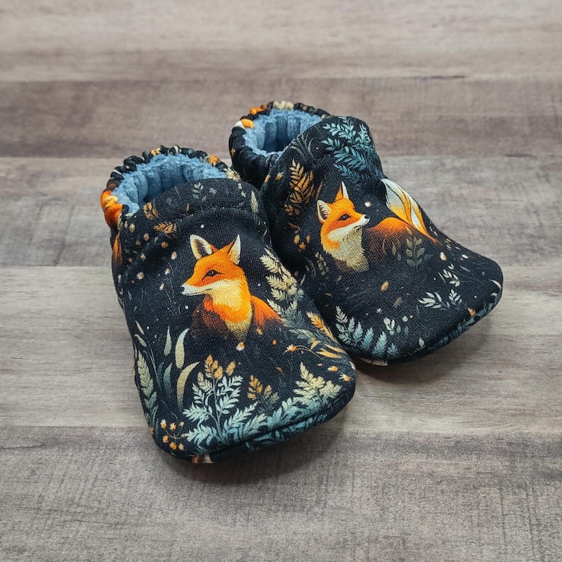 Girls Fox Slippers - Etsy