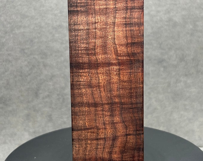 Stabilised Australian Blackwood Koa Wood Knife Material Block Scales ...