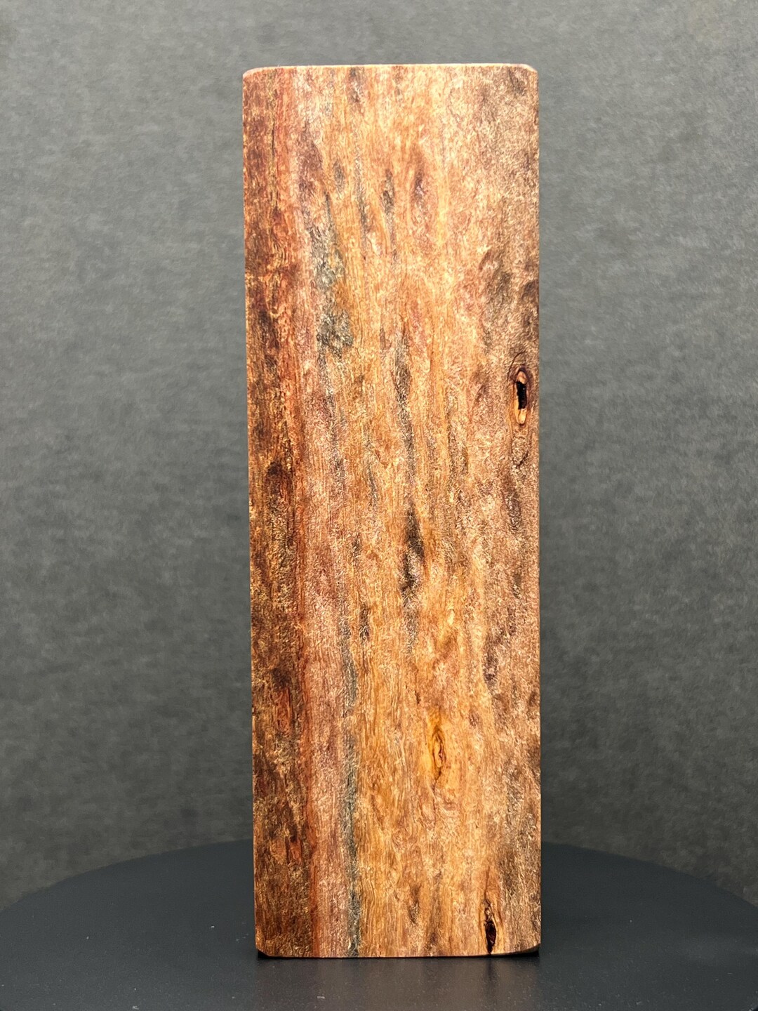Stabilised Australian Mountain Cedar Wattle Wood Knife Material Block ...