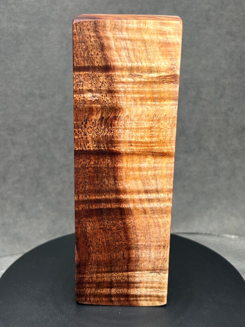 Stabilised Australian Blackwood Koa Wood Knife Material Block Scales ...