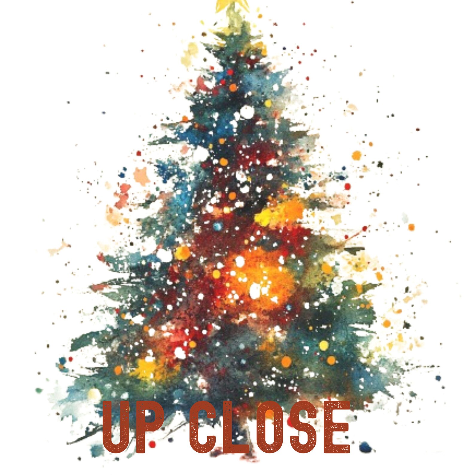 Electric Pine A Tree With a Spark of Madness, Neon Christmas Art Print ...