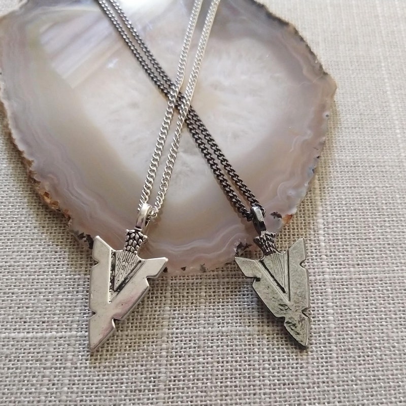 Arrowhead Necklace - Etsy
